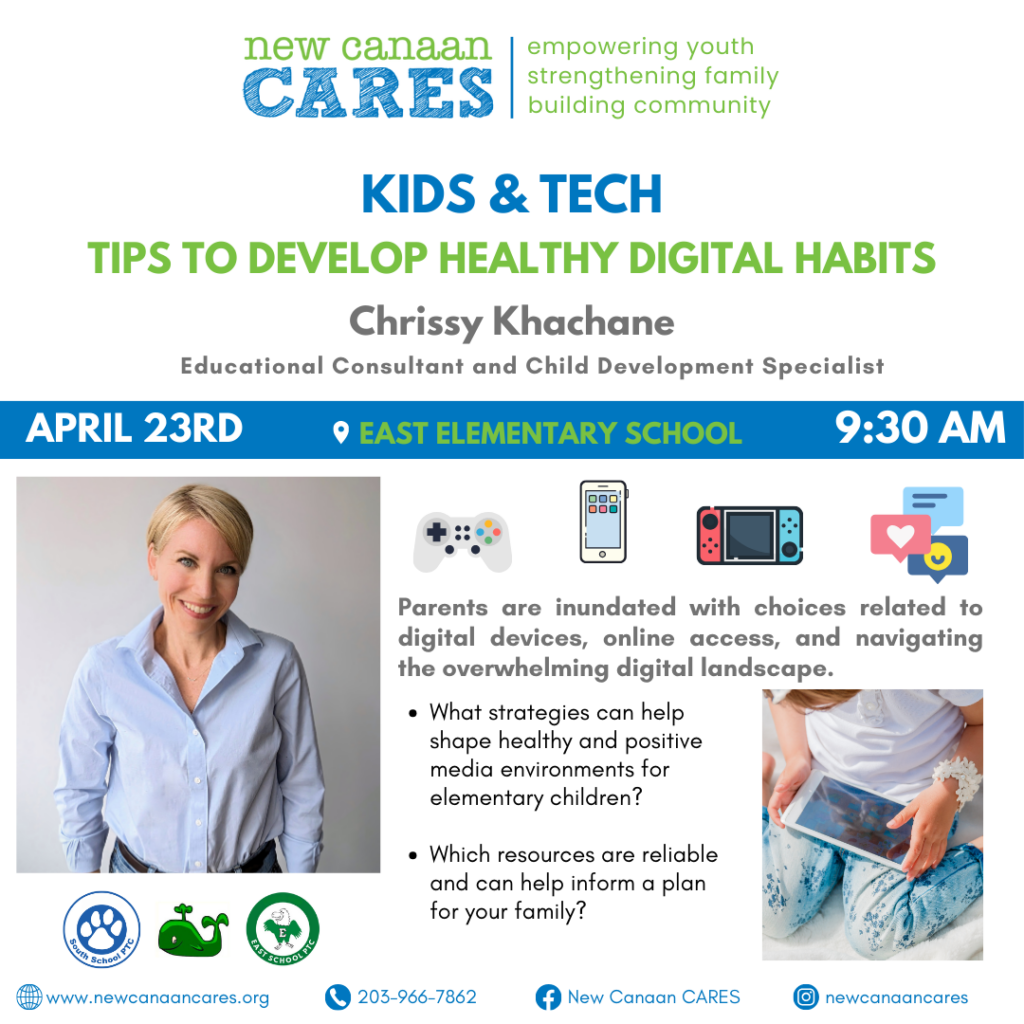 Kids and Tech: Tips To Develop Healthy Digital Habits - New Canaan Cares